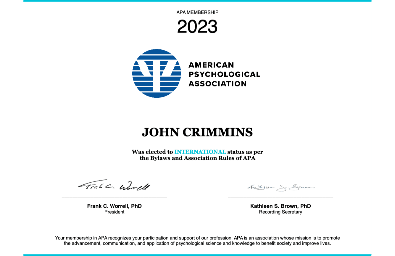 Accreditation and Affiliation | Behaviour Institute